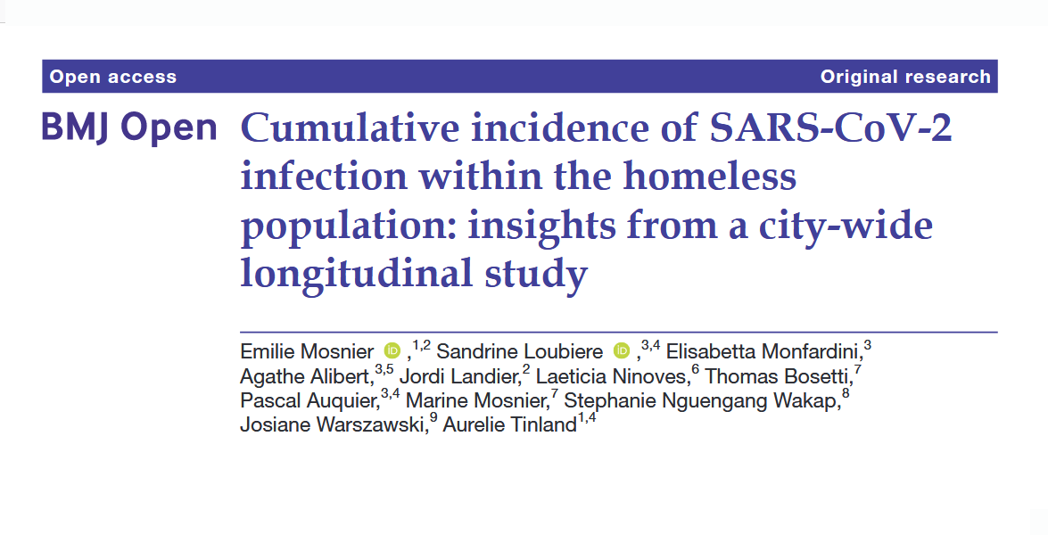 PREVAC dans BMJ Open – Prospective Cooperation